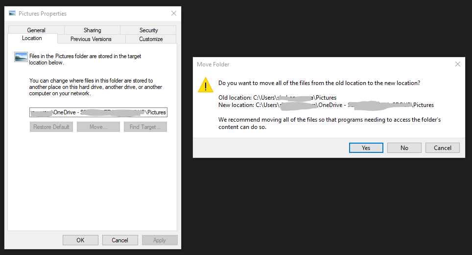 Known Folder Move With OneDrive for Business – EMS Route