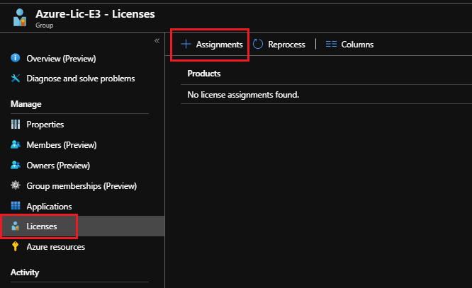 Azure AD Group Based Licensing – EMS Route