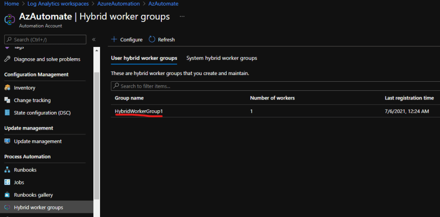 Azure Automate Hybrid Worker Groups to Automate On-Premises Workloads ...