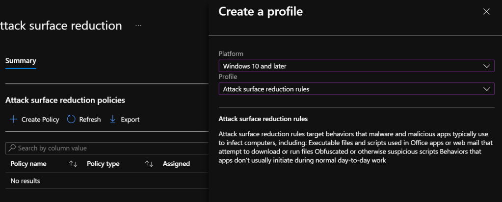 How to Configure Attack Surface Reduction (ASR) Rules using MEM – EMS Route