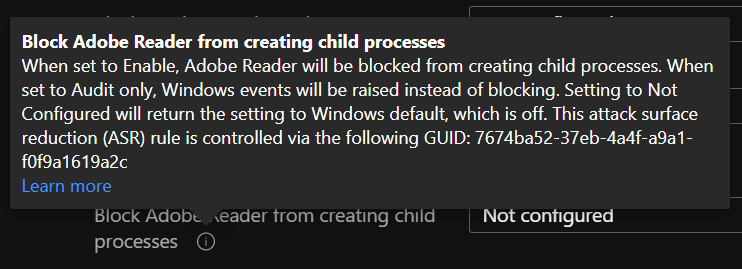 How to Configure Attack Surface Reduction (ASR) Rules using MEM – EMS Route