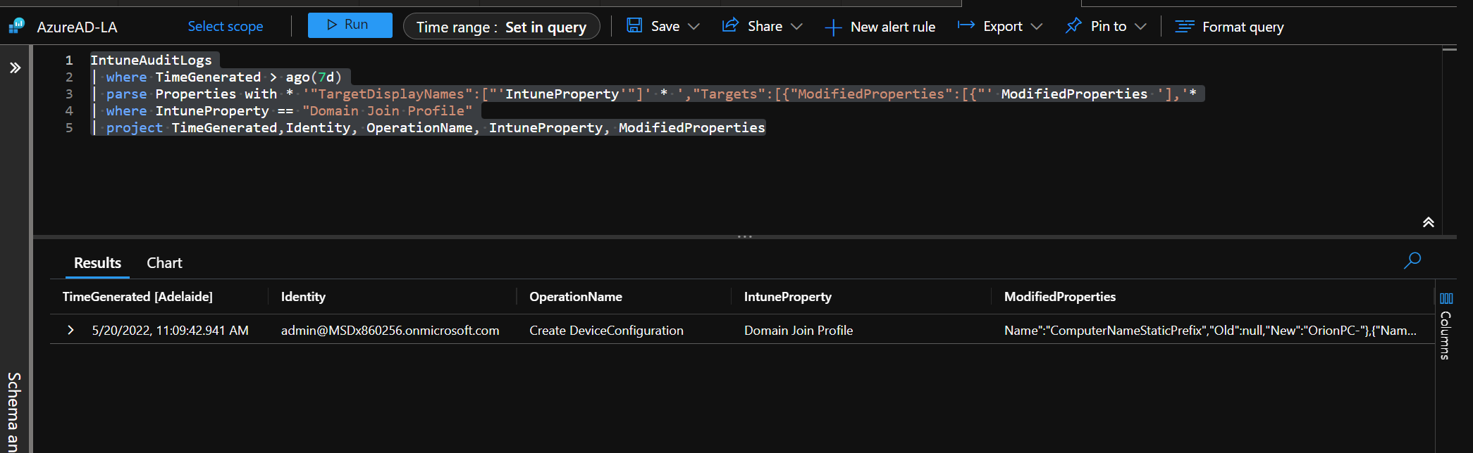 How to use Log Analytics on Endpoint Manager – EMS Route