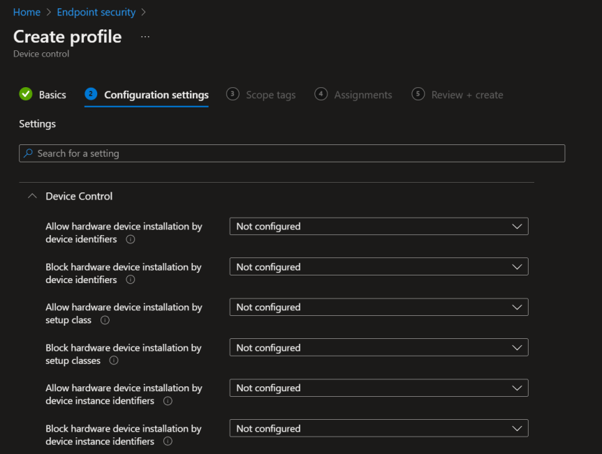 Device Control Polices with Microsoft Defender for Endpoint and ...