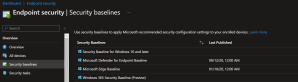 Device Hardening with Intune Security Baseline for Windows Policy – EMS ...