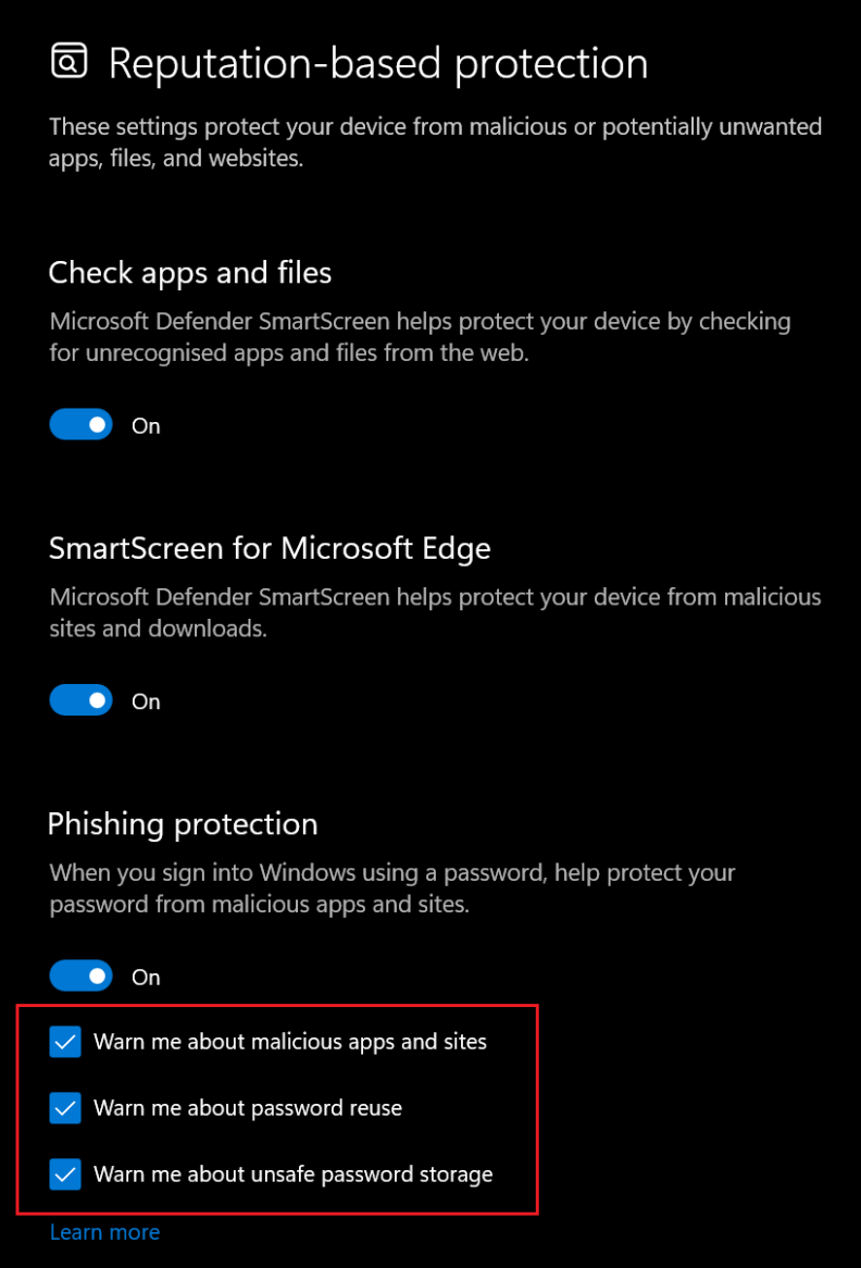 Configure “Enhanced Phishing Protection in Microsoft Defender ...