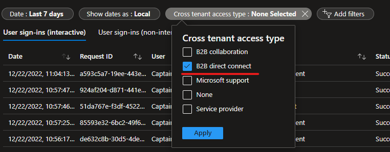 Azure AD Cross-Tenant Access with B2B Direct Connect – EMS Route