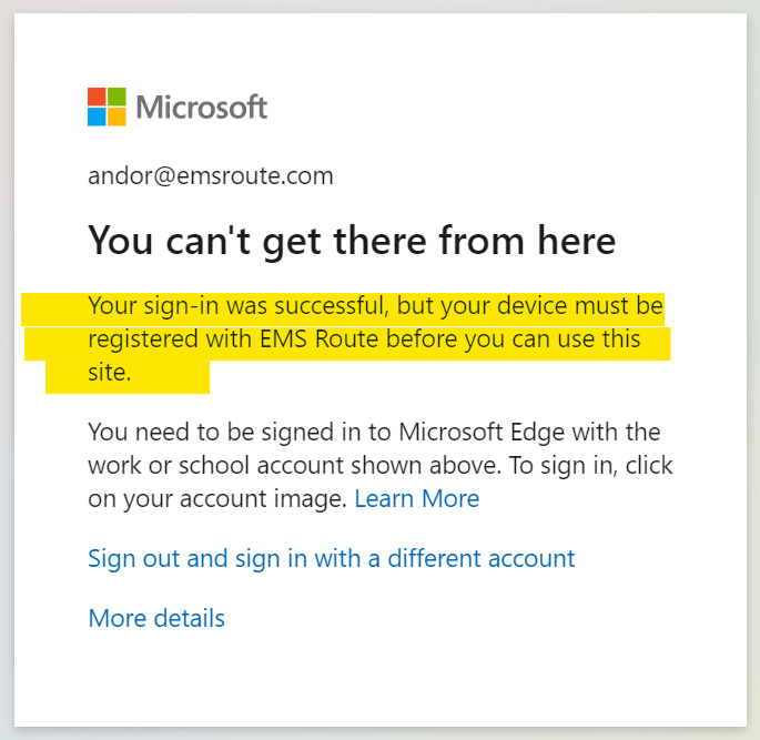 BYOD – Part 2 – Manage Your Azure AD Registered Devices – EMS Route