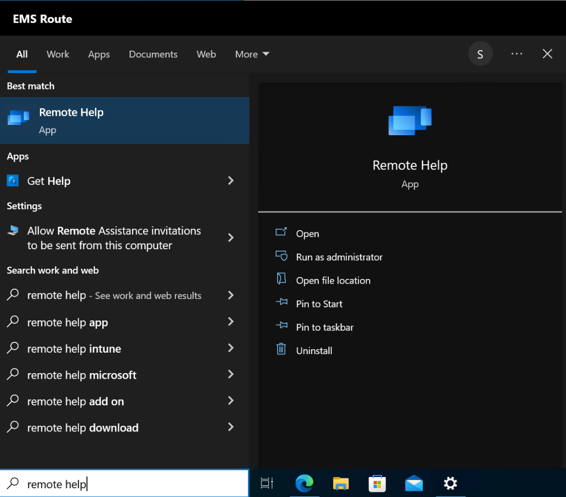 Intune Remote Help – From Zero to Hero – EMS Route
