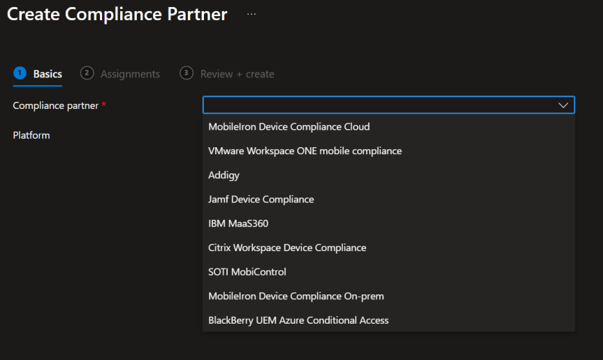 How to Setup 3rd Party Device Compliance Partners in Intune for Conditional Access – EMS Route