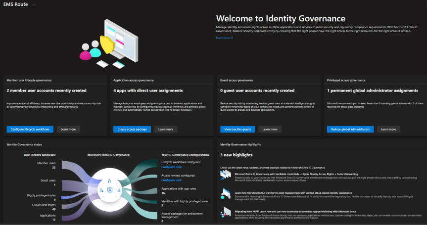 Adopting Microsoft Entra ID Governance – A Deep Dive – EMS Route