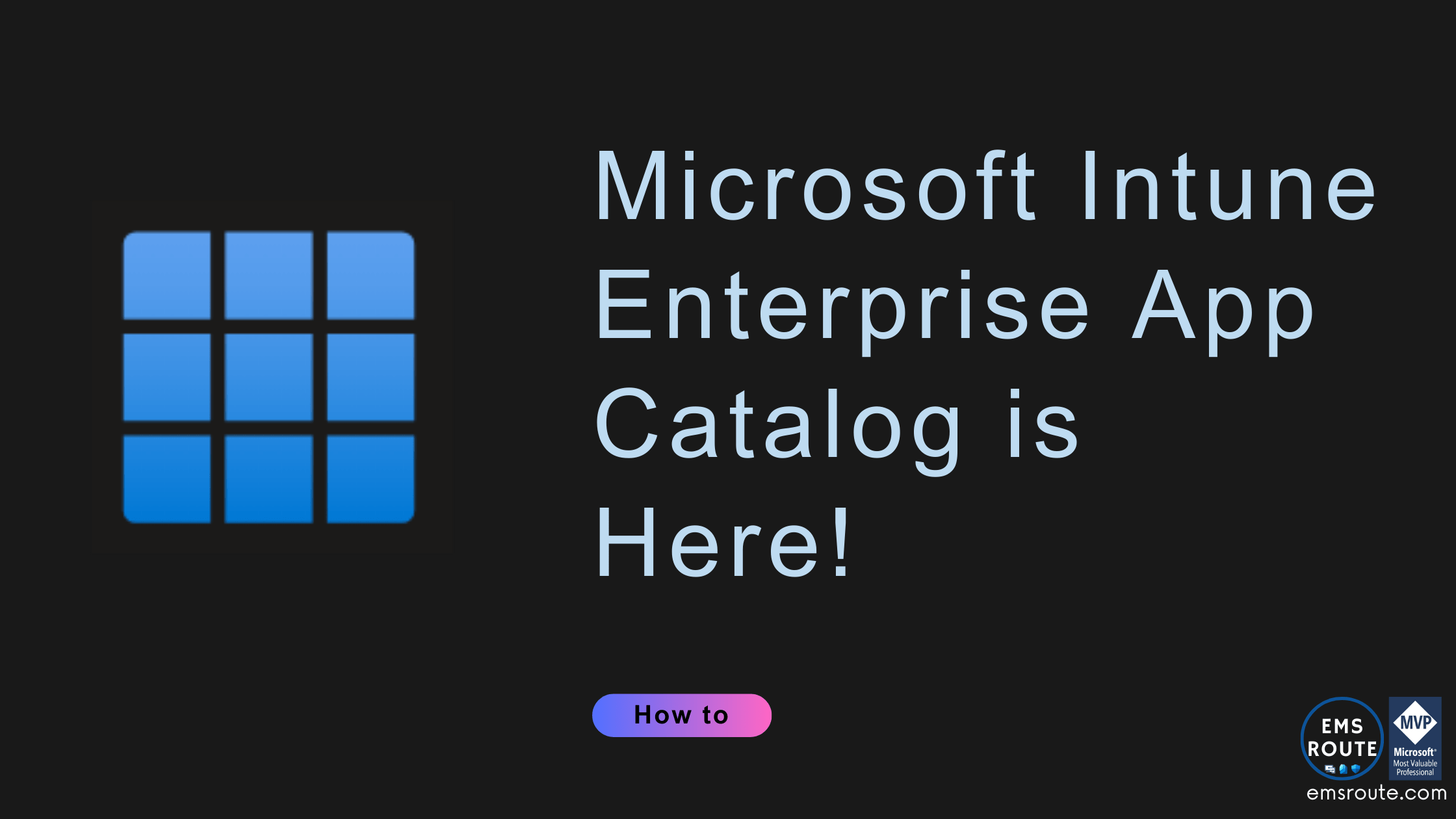 Microsoft Intune Enterprise App Catalog is Here! – EMS Route