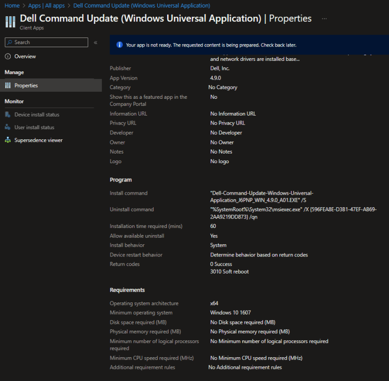 How to Use Intune to Create a Dell BIOS Config Profile? – EMS Route